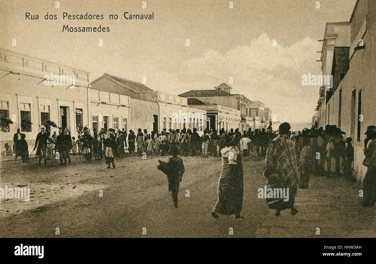 Carnival. Rua dos Pescadores in Carnaval. Mossamedes, Brazil Stock ...