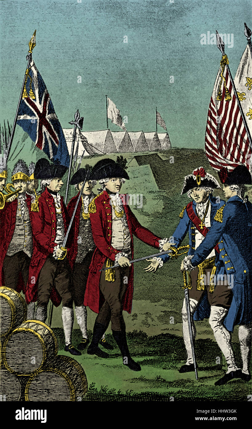 Surrender At Yorktown High Resolution Stock Photography and Images - Alamy