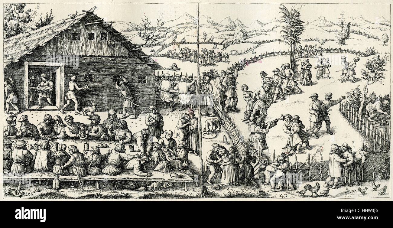 Feasting 16th century hi-res stock photography and images - Alamy