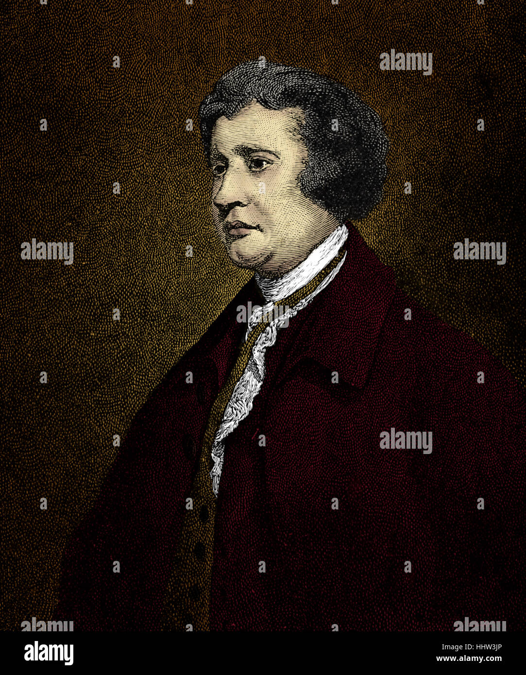 Edmund burke engraving after work hi-res stock photography and images ...