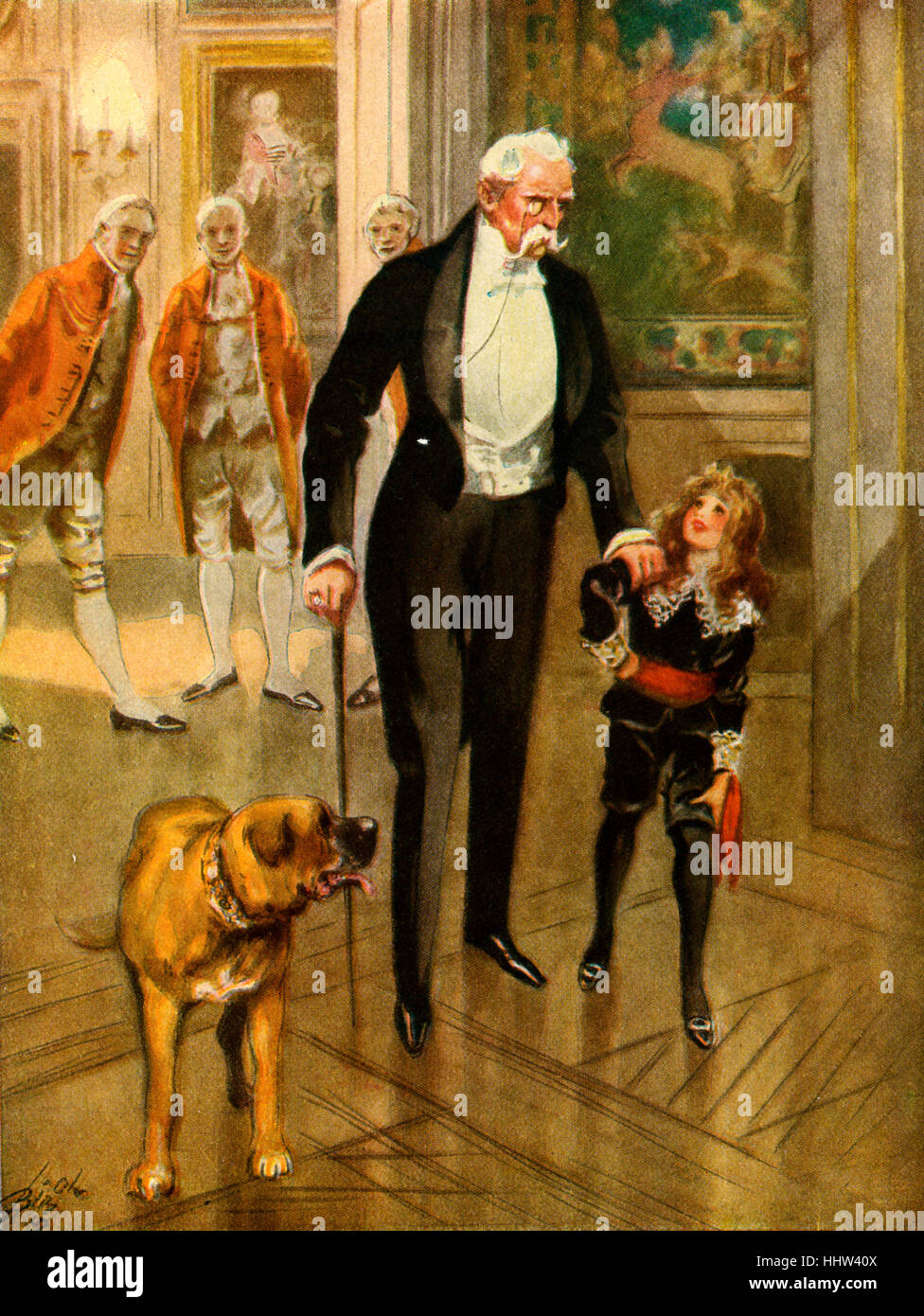 Little lord fauntleroy fauntleroy frances hodgson burnett hi-res stock ...