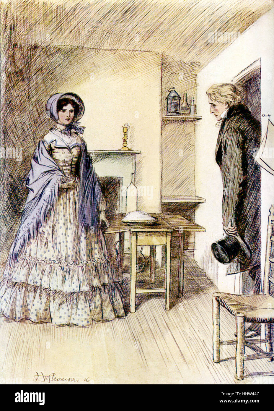 Scenes of Clerical Life by George Eliot. Illustrations by Hugh Thomson ...