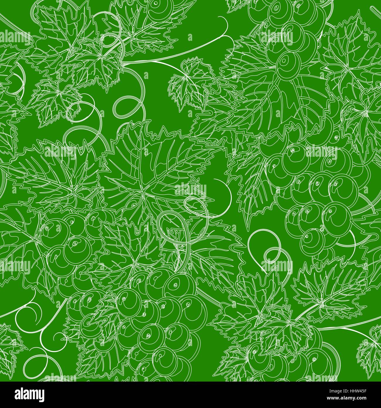 Vine seamless background. Vector illustration Stock Vector Image & Art ...