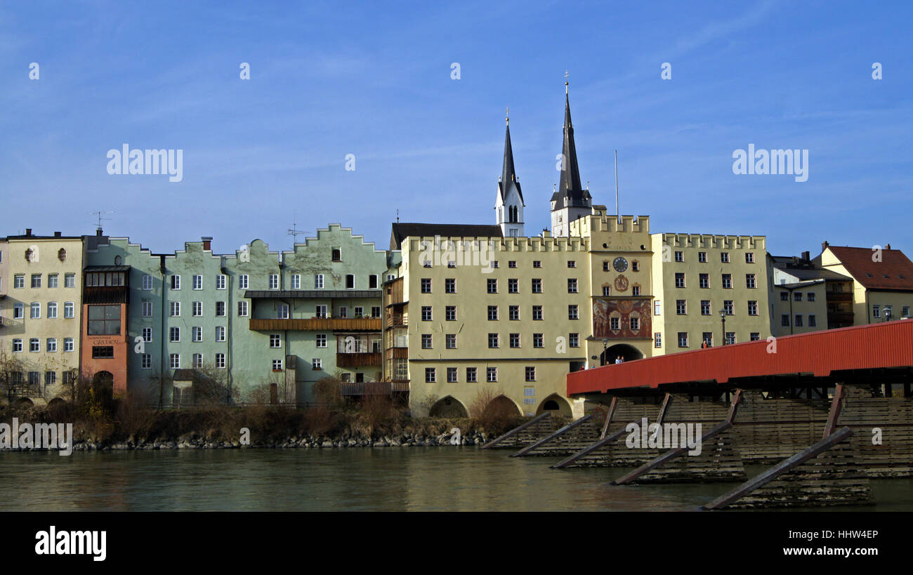 protection of historic buildings and monuments, old town, bavaria ...
