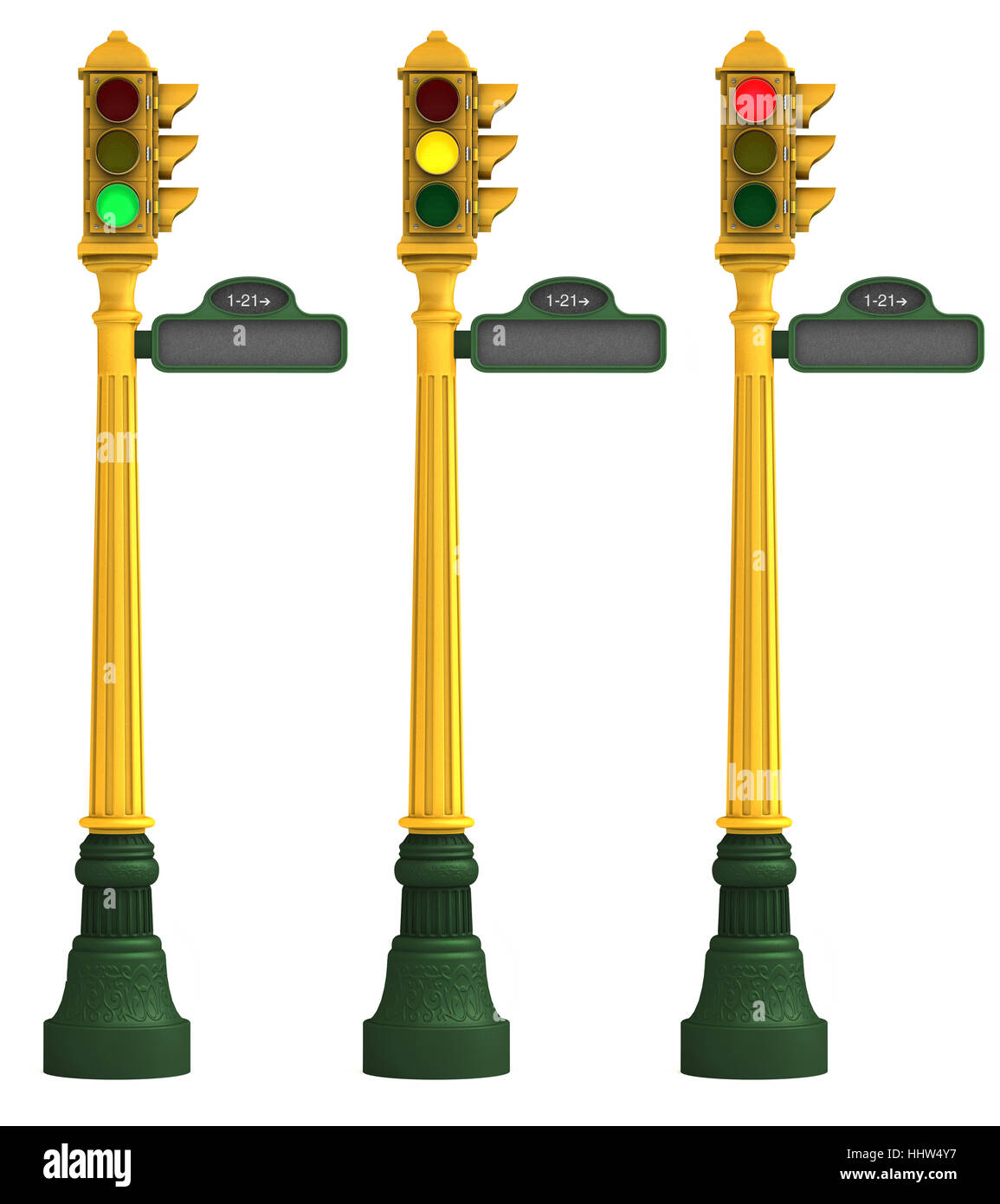 sign, signal, hanging lamp, traffic light, set of lights, retro ...