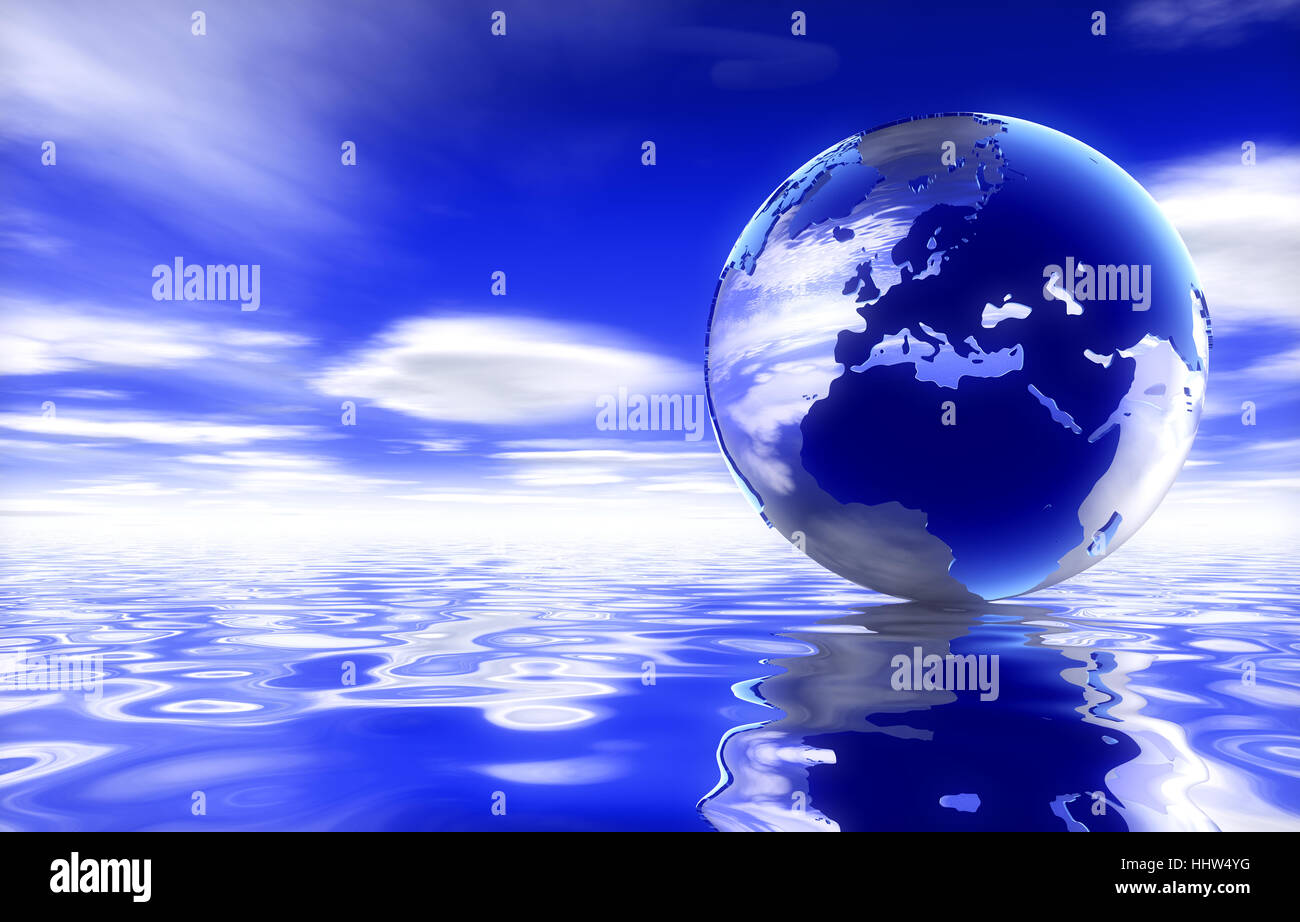 blue, environment, enviroment, horizon, cloud, globe, planet, earth ...