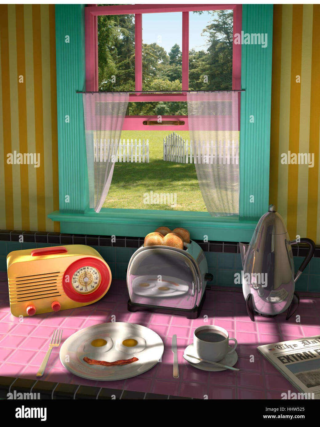 cup, food, aliment, kitchen, cuisine, radio, egg, toasters, toaster ...