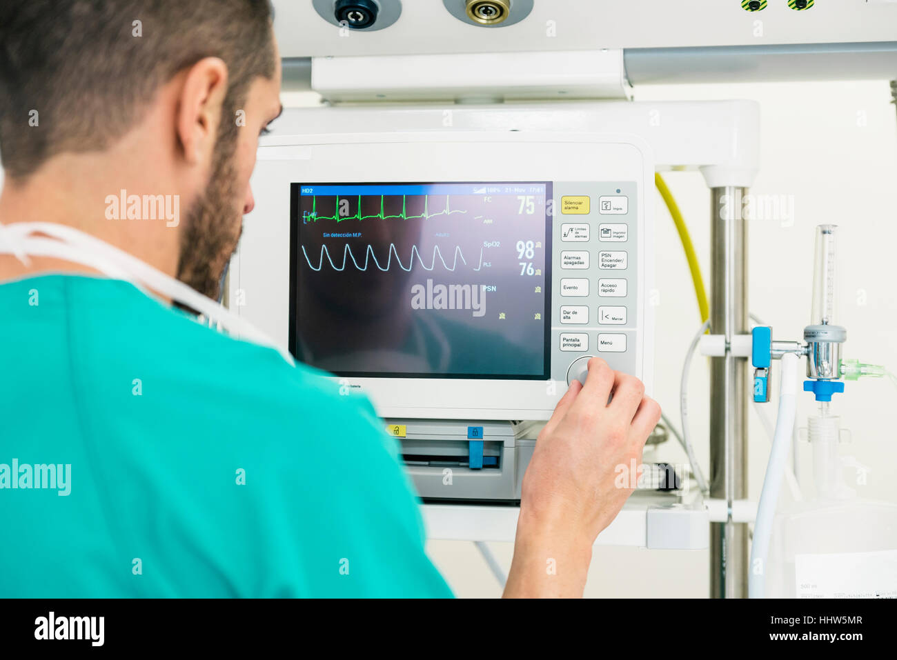 Ecg test hi-res stock photography and images - Alamy