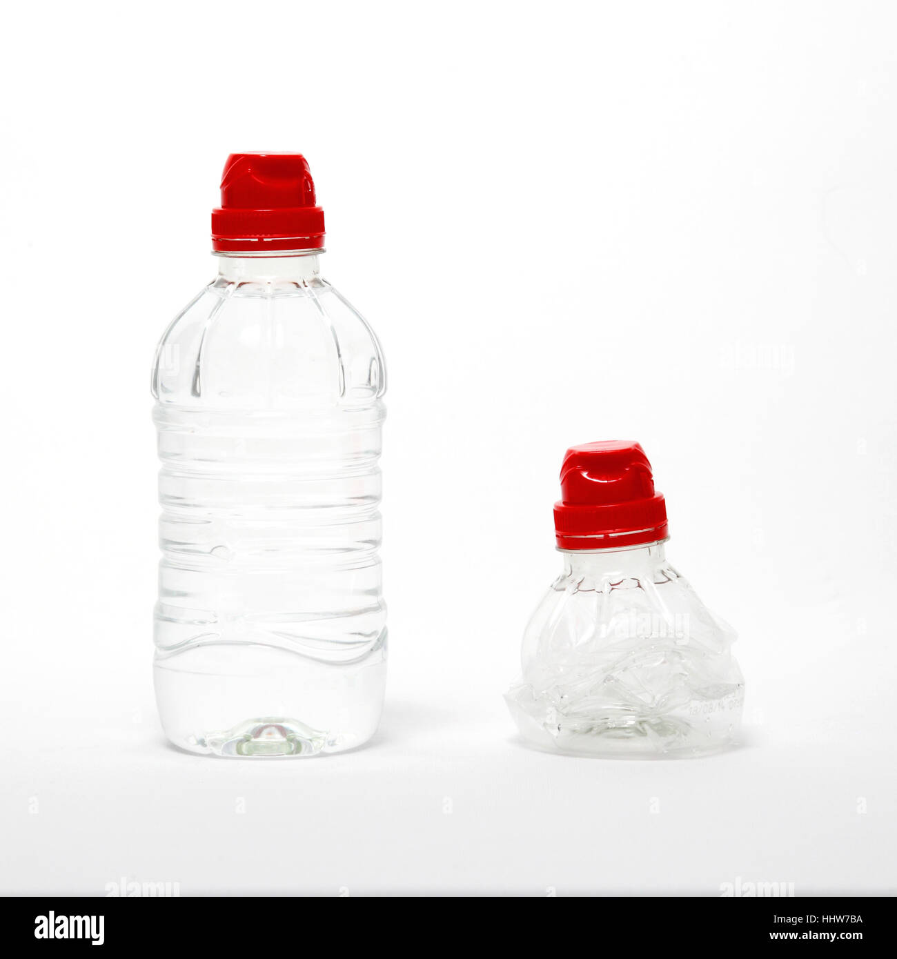 object, isolated, bottle, plastic, synthetic material, recycling, water ...