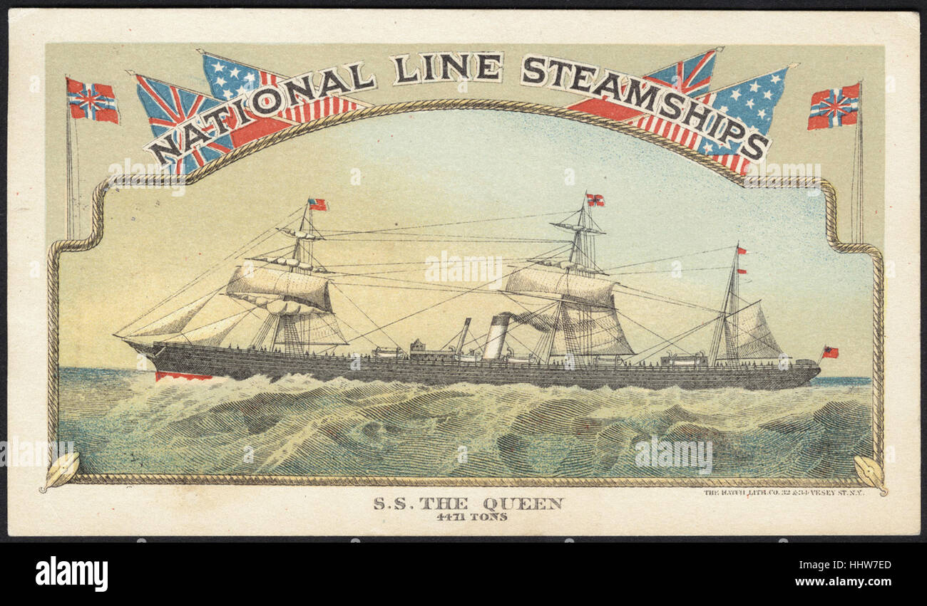 National line steamships hi-res stock photography and images - Alamy