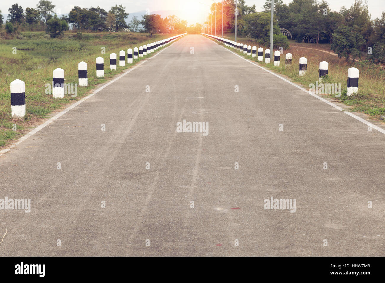 asphalt highways road in rural scene use land transport and traveling ...