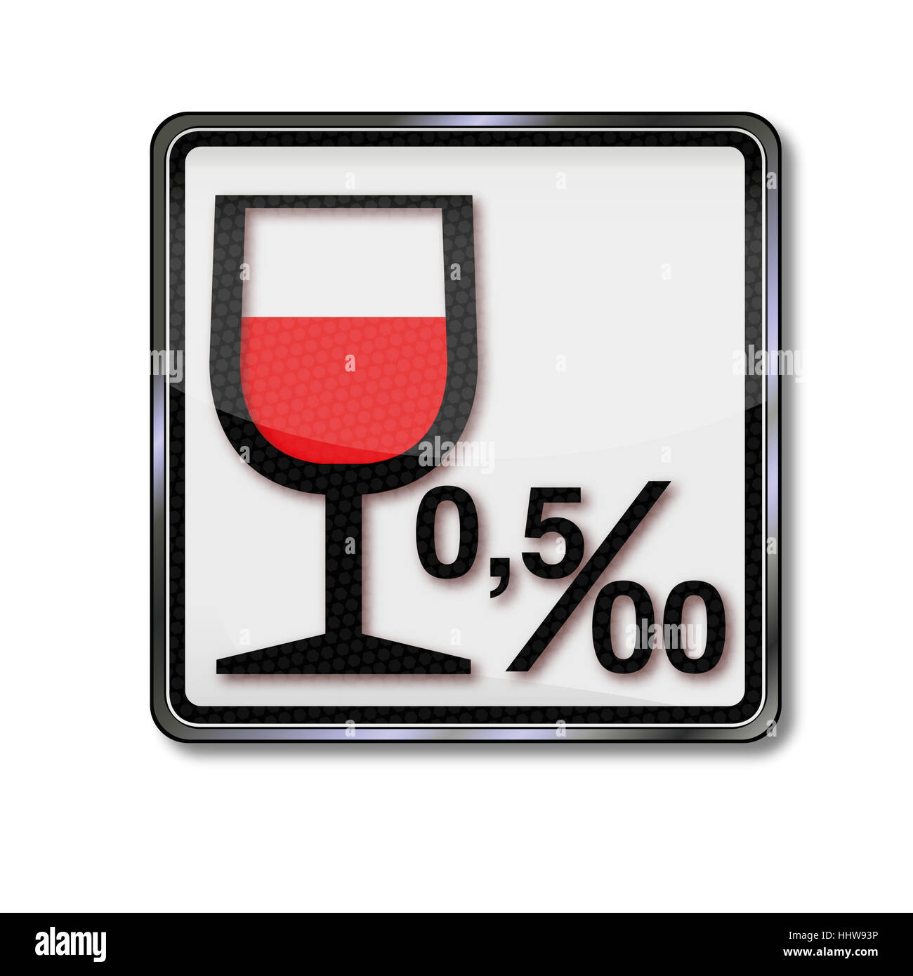 Alcohol warning Cut Out Stock Images & Pictures - Alamy