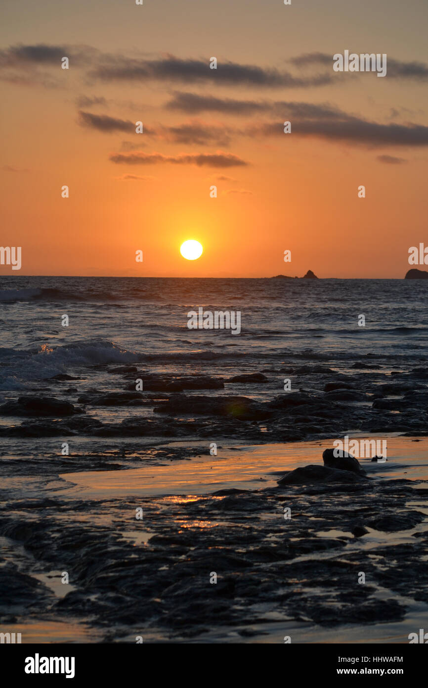 Sunset sky meets the sea hi-res stock photography and images - Alamy