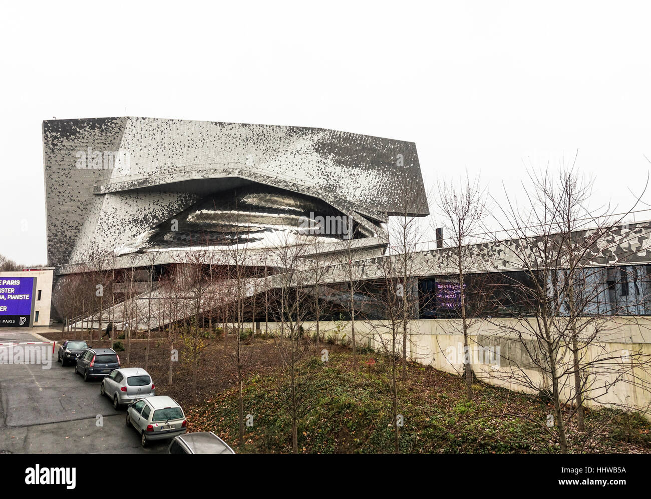 The Paris Philharmonic designed by Jean Nouvel, Parc de la Villette ...
