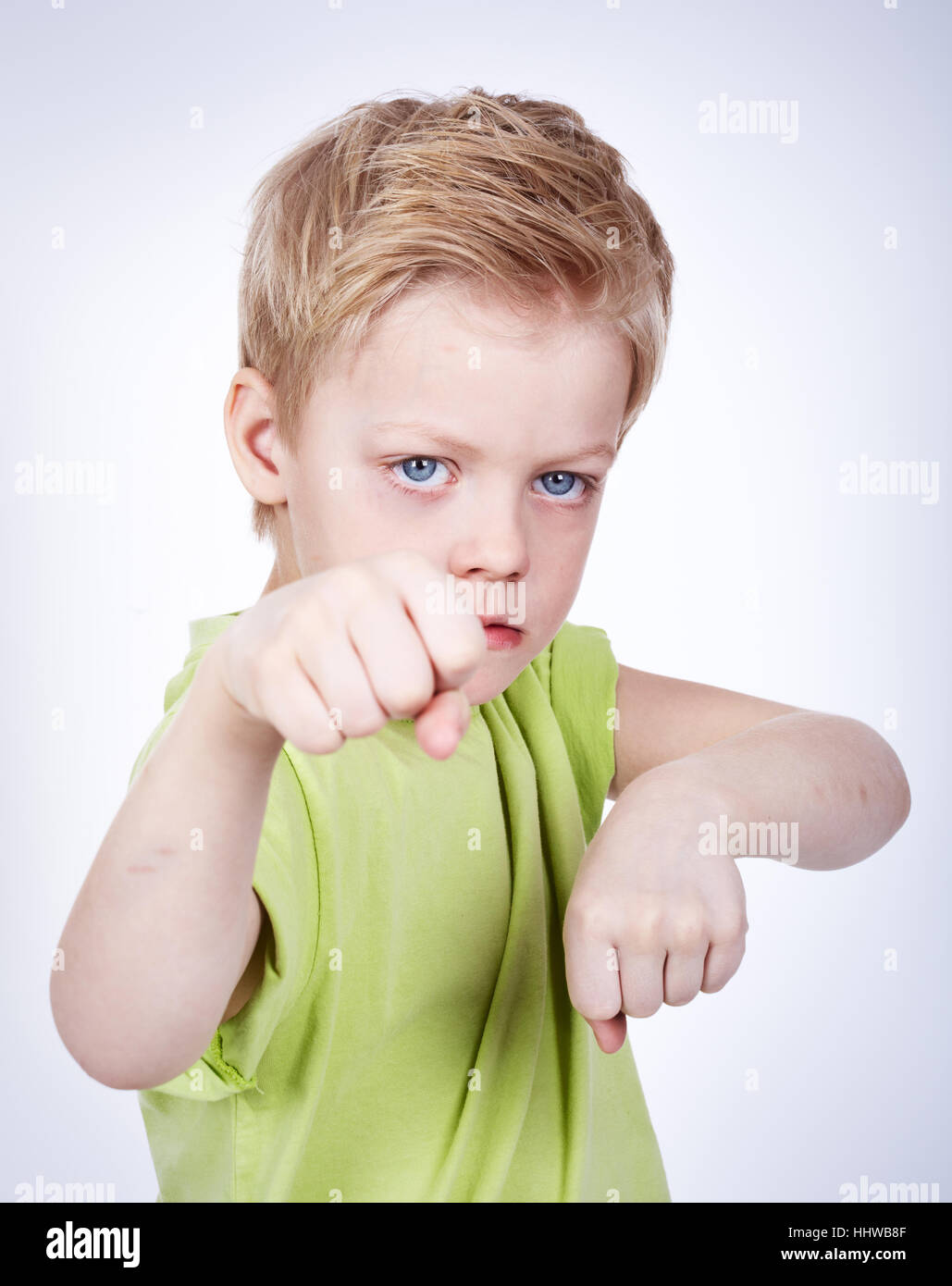 Child hostile vertical hi-res stock photography and images - Alamy
