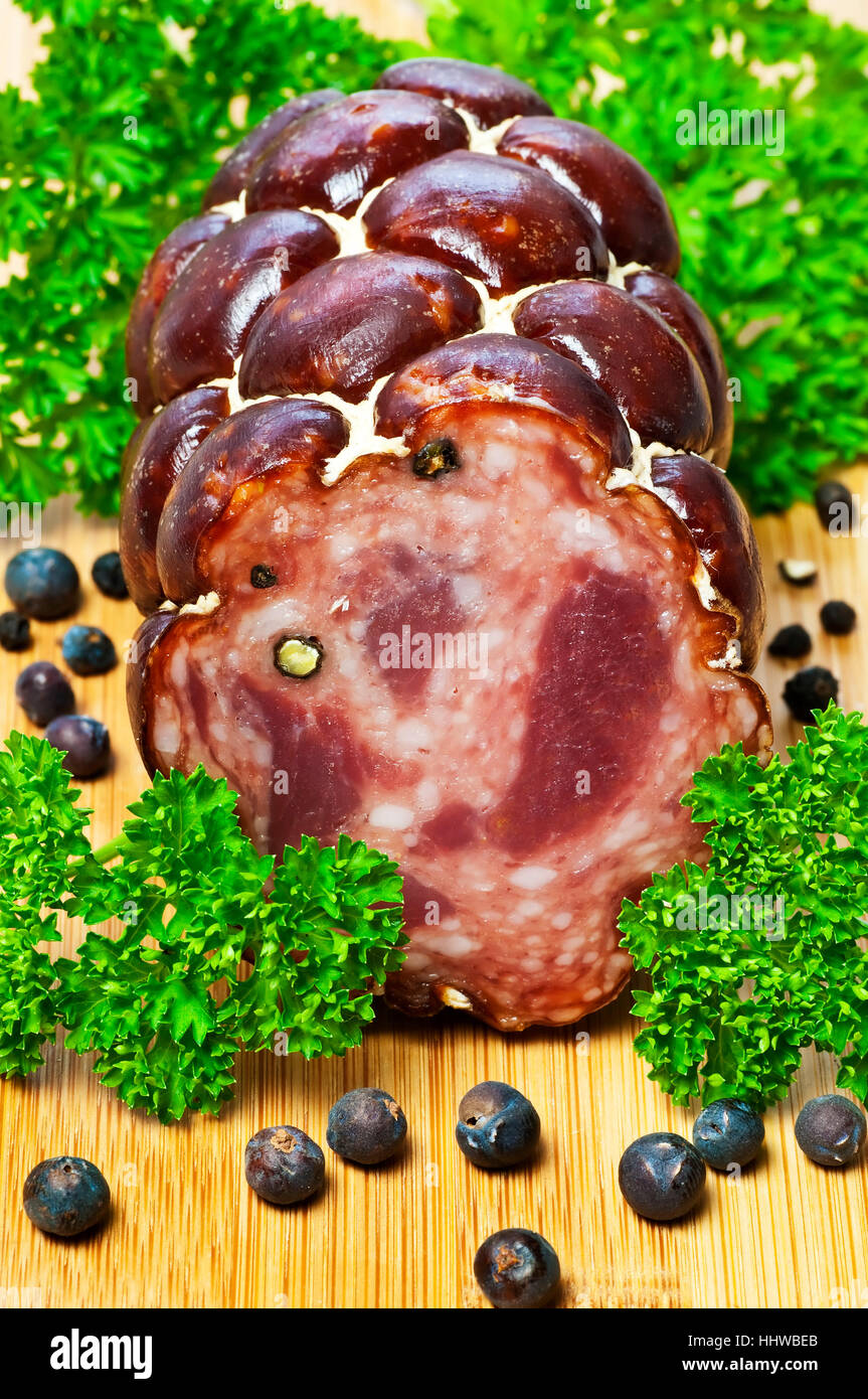 Schinkenwurst hi-res stock photography and images - Alamy