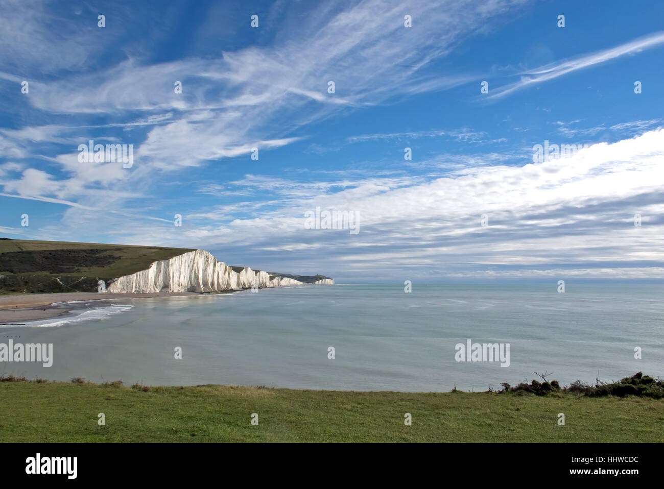 england, chalk, salt water, sea, ocean, water, sunlight, england, sight ...