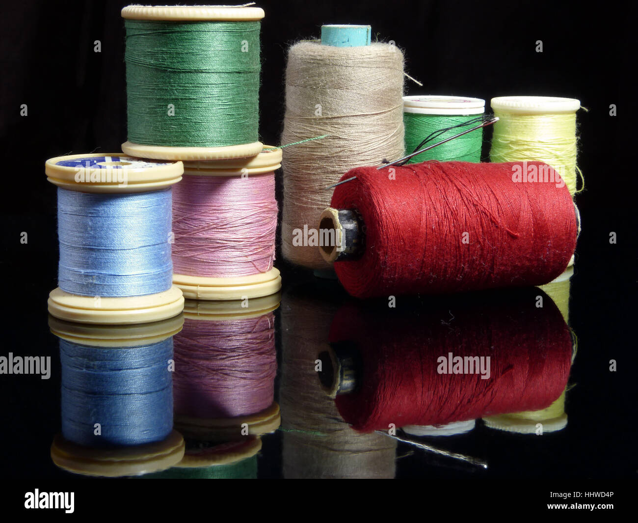 colour, thread, sew, cotton, spool, sewing, color, reel, colour, hobby ...