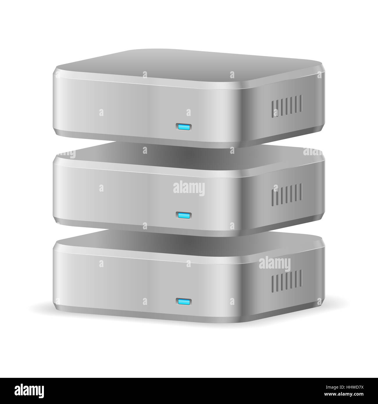 Database icon. Illustration on white background for design Stock Photo ...