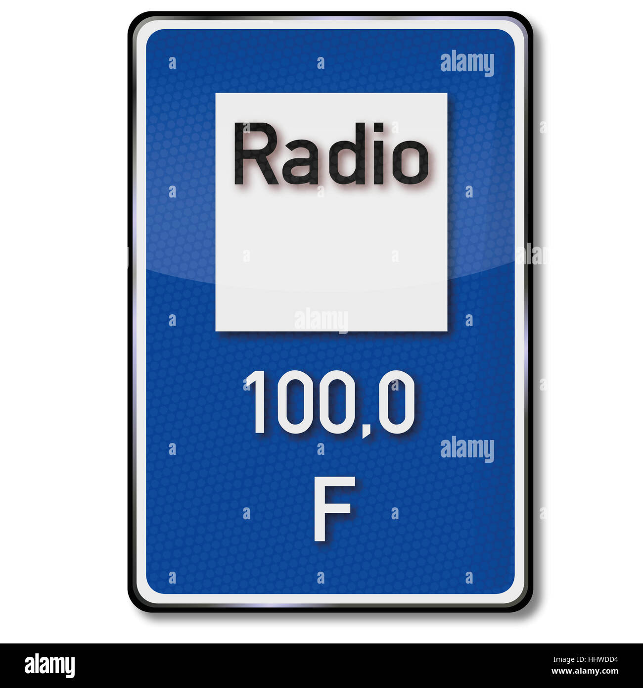 road sign radio transmitter Stock Photo - Alamy