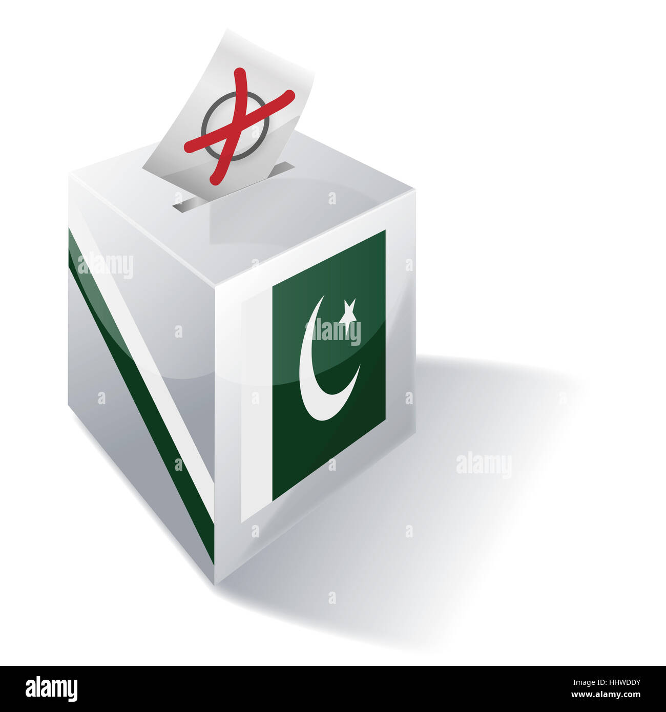 election box pakistan Stock Photo - Alamy