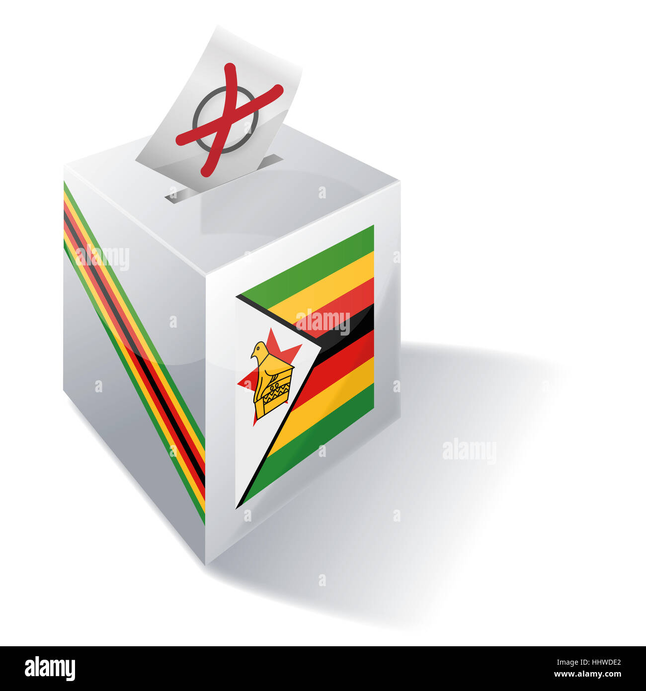 Zimbabwe map africa flag Cut Out Stock Images & Pictures - Alamy