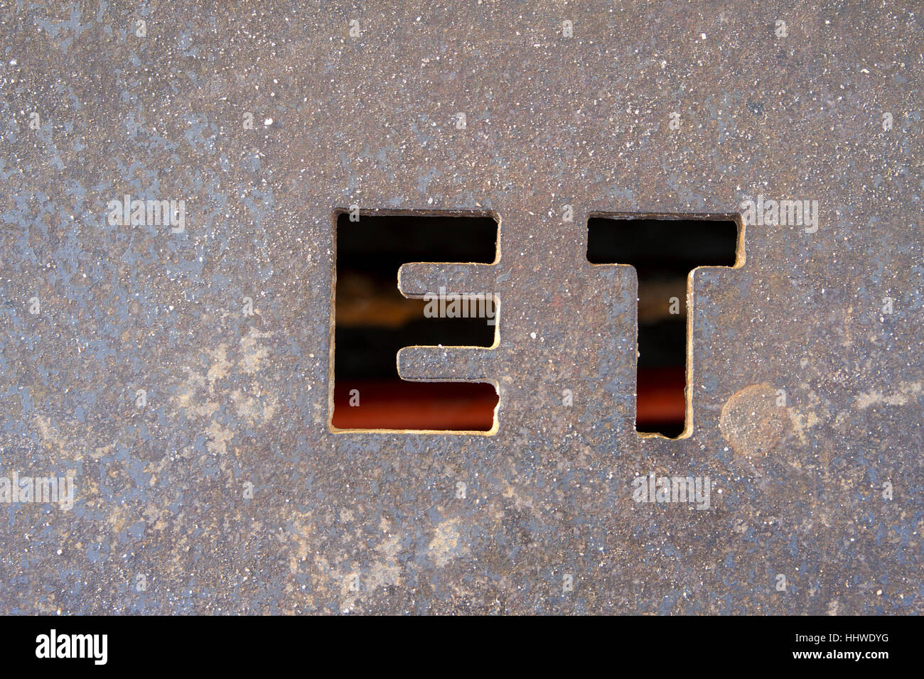 Et letters hi-res stock photography and images - Alamy