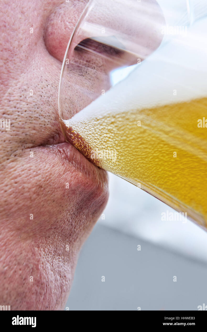 Old aged drinking alcohol hi-res stock photography and images - Alamy