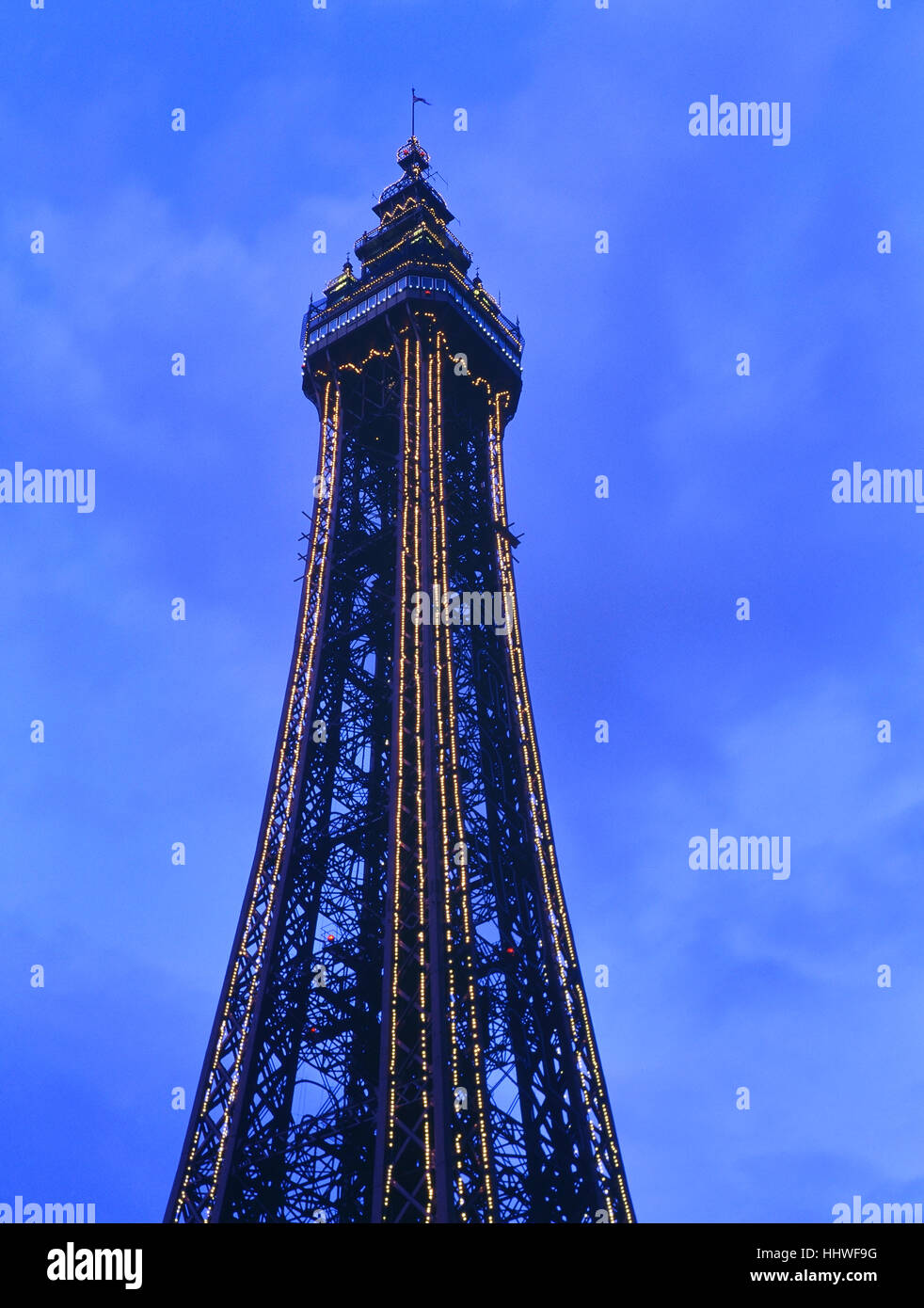 Blackpool tower lancashire england hi-res stock photography and images ...