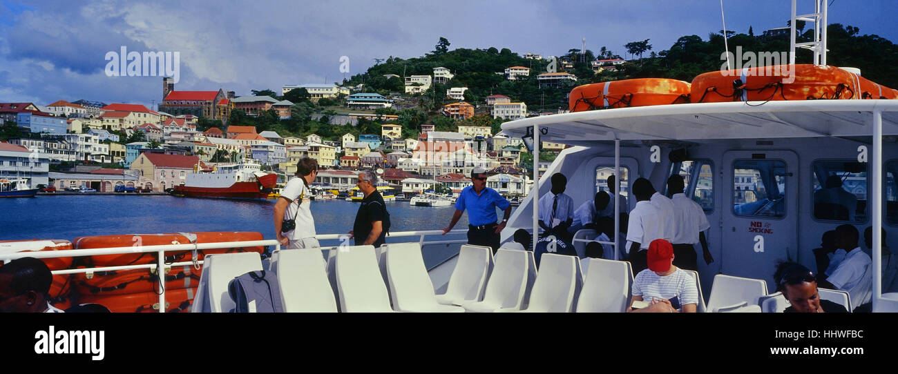 Osprey Express ferry in St.George's, Grenada. Caribbean Stock Photo - Alamy