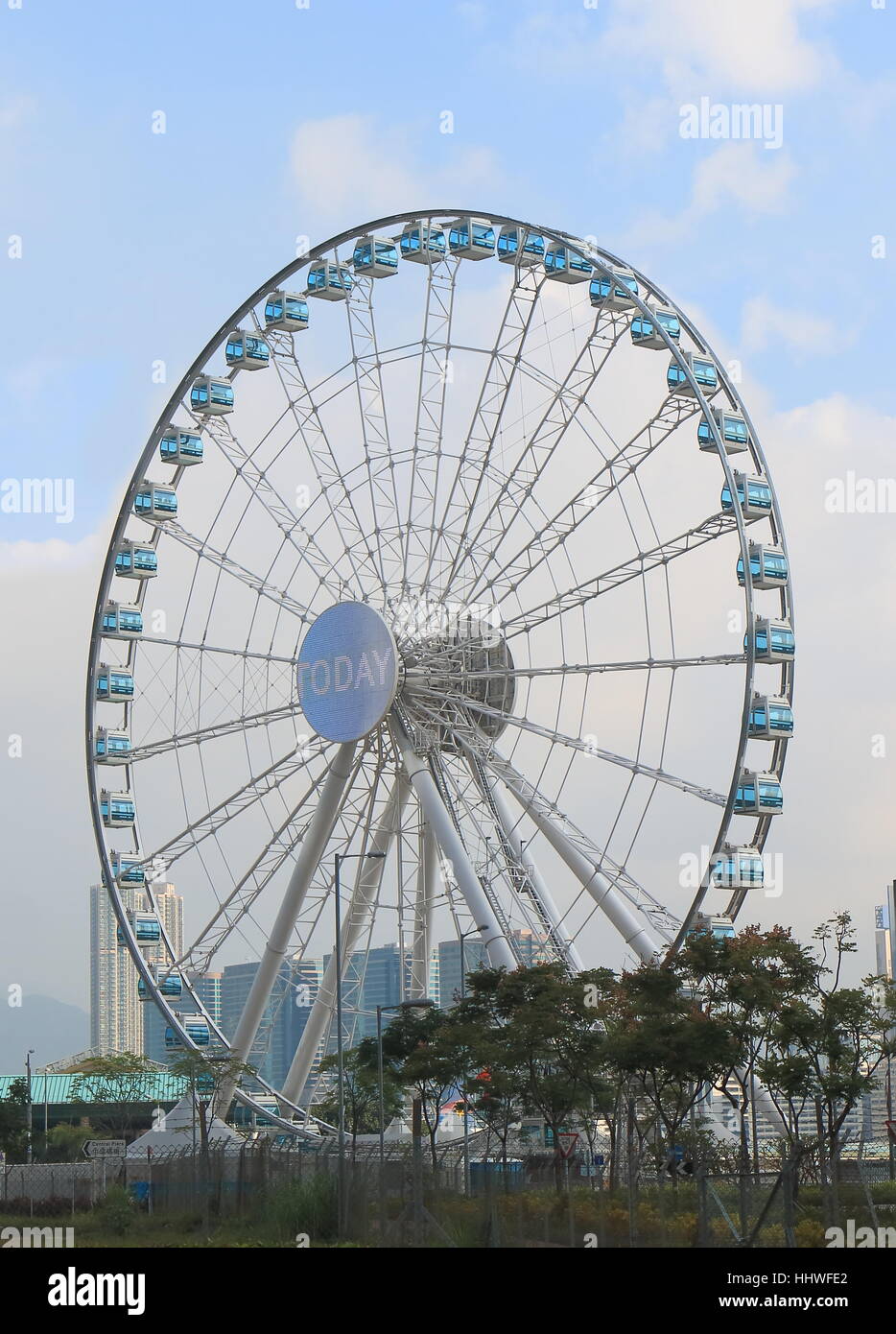 ong Kong Observation wheel in Hong Kong. Hong Kong Observation wheel is ...