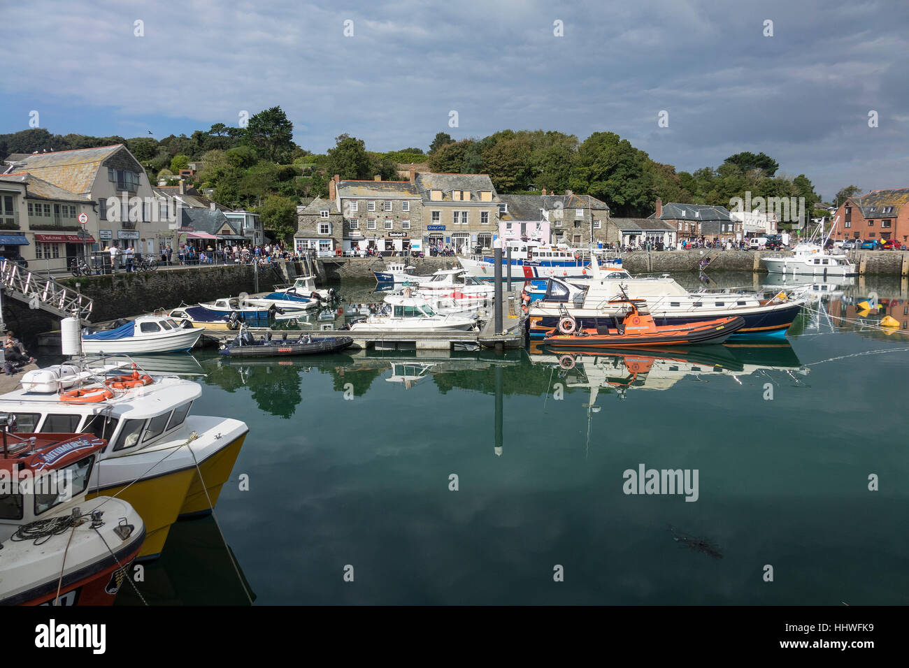 England, Cornwall, Padstow harbour Stock Photo - Alamy