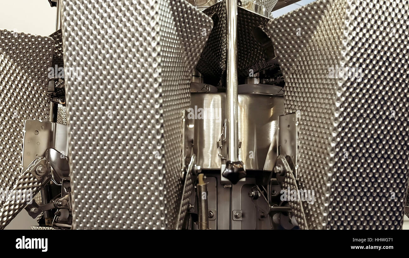 Stainless steel industrial structure Stock Photo - Alamy