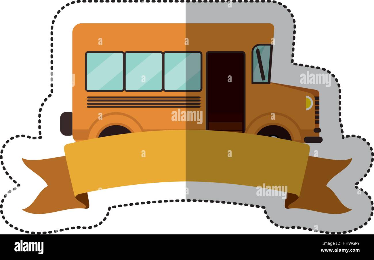 School Bus Student Transport Shadow High Resolution Stock Photography ...