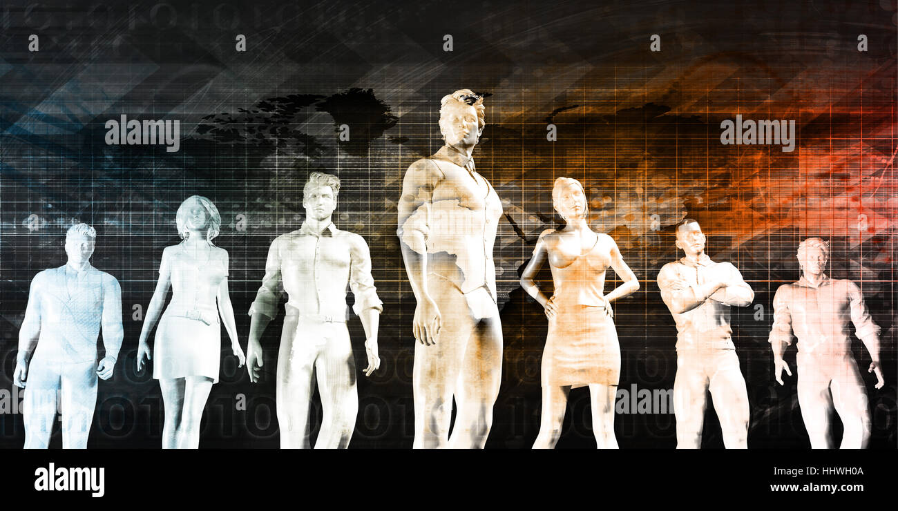 Confident Business Team Abstract Background as Concept Stock Photo - Alamy