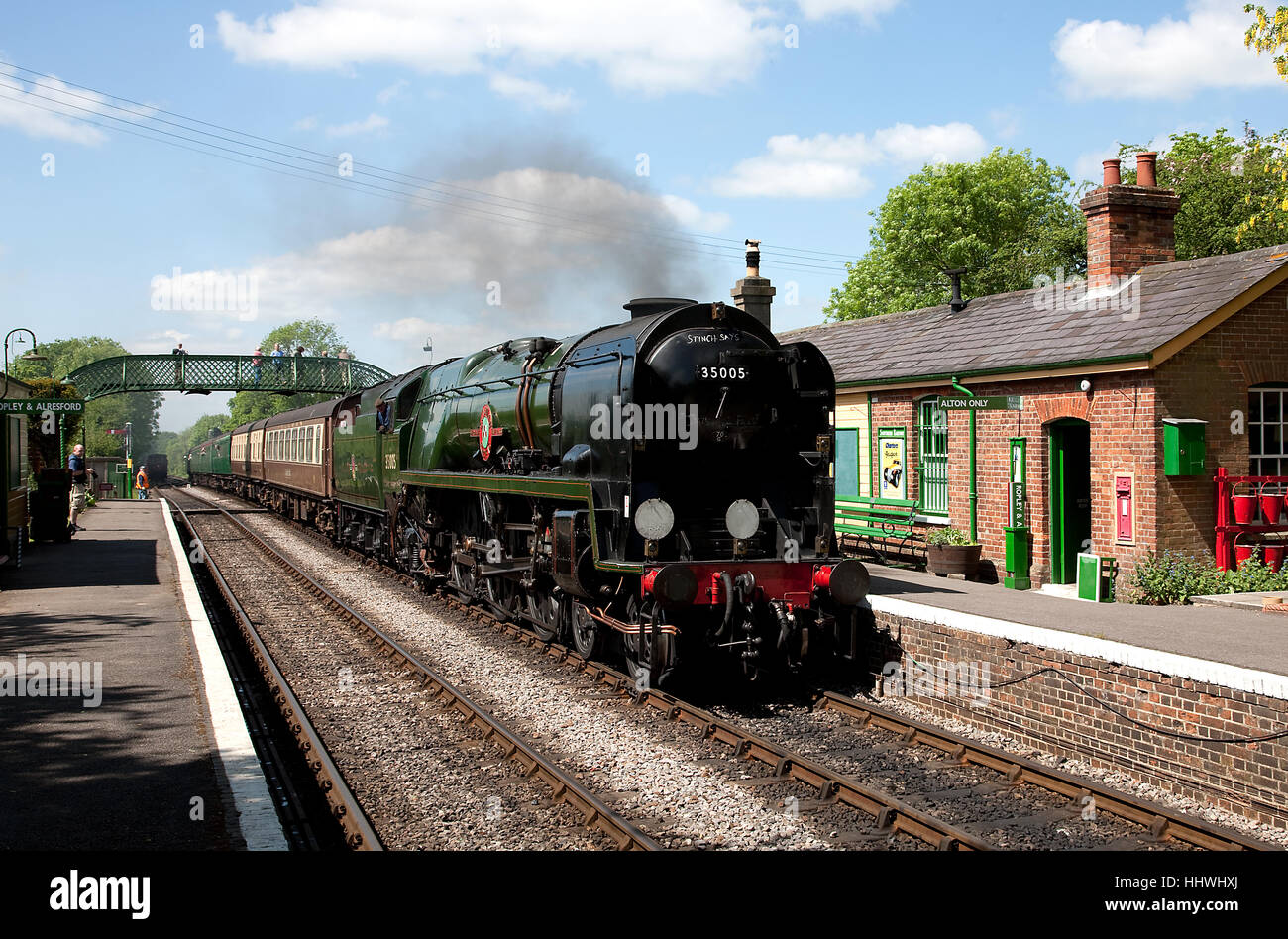 British railways merchant navy class High Resolution Stock Photography ...