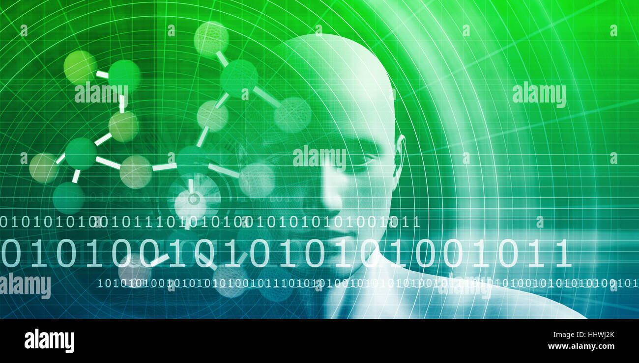 Molecule Background as a Science Abstract Concept Stock Photo - Alamy