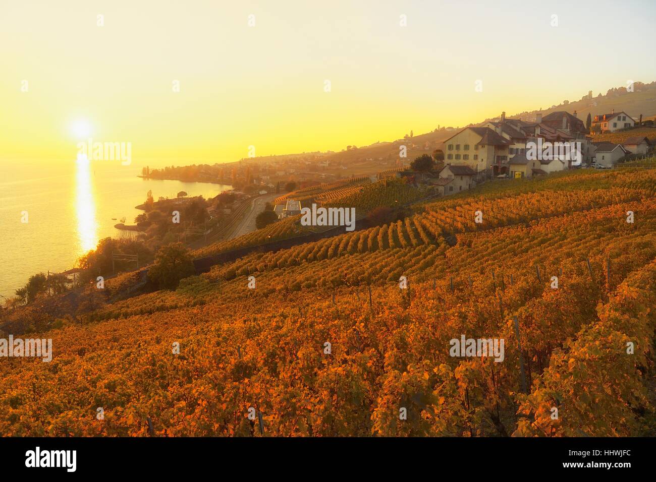 Switzerland epesses village hi-res stock photography and images - Alamy
