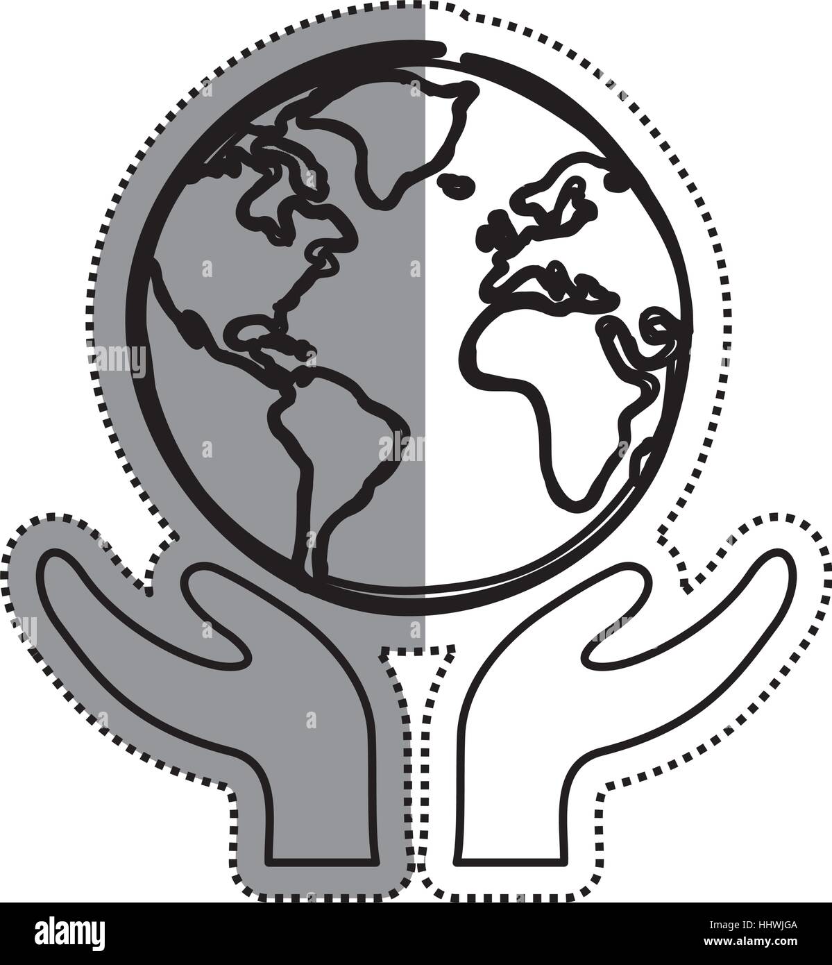 Save the world icon vector illustration graphic design Stock Vector ...