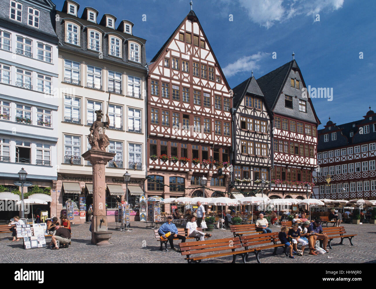 Frankfurt old town germany hi-res stock photography and images - Alamy