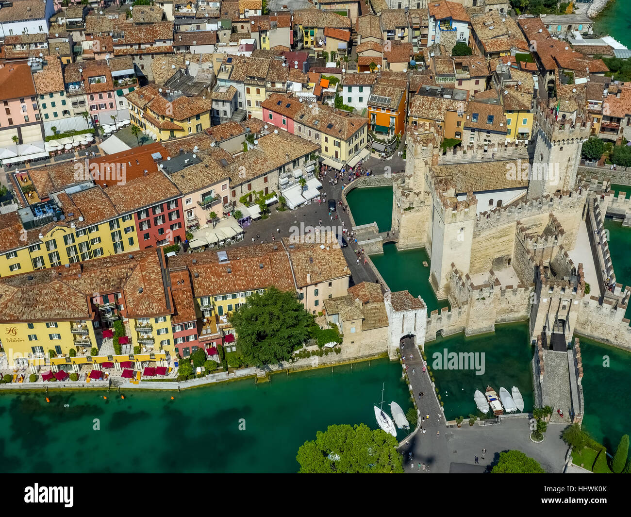 Sirmione peninsula on lake garda hi-res stock photography and images ...
