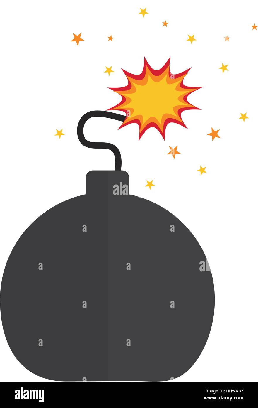 isolated ball bomb Stock Vector Image & Art - Alamy