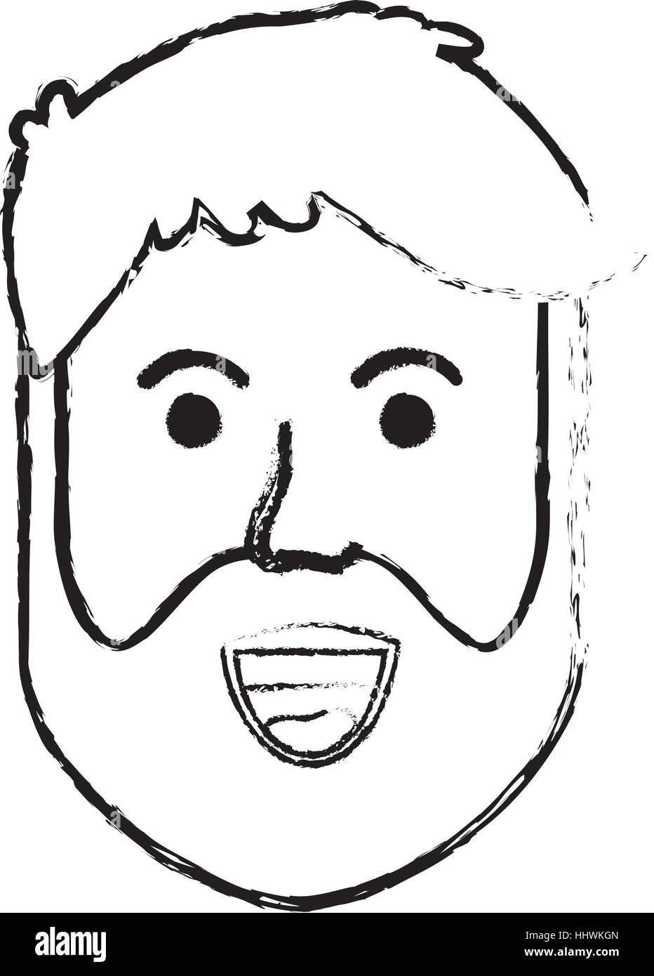 Young man smiling Stock Vector Image & Art - Alamy