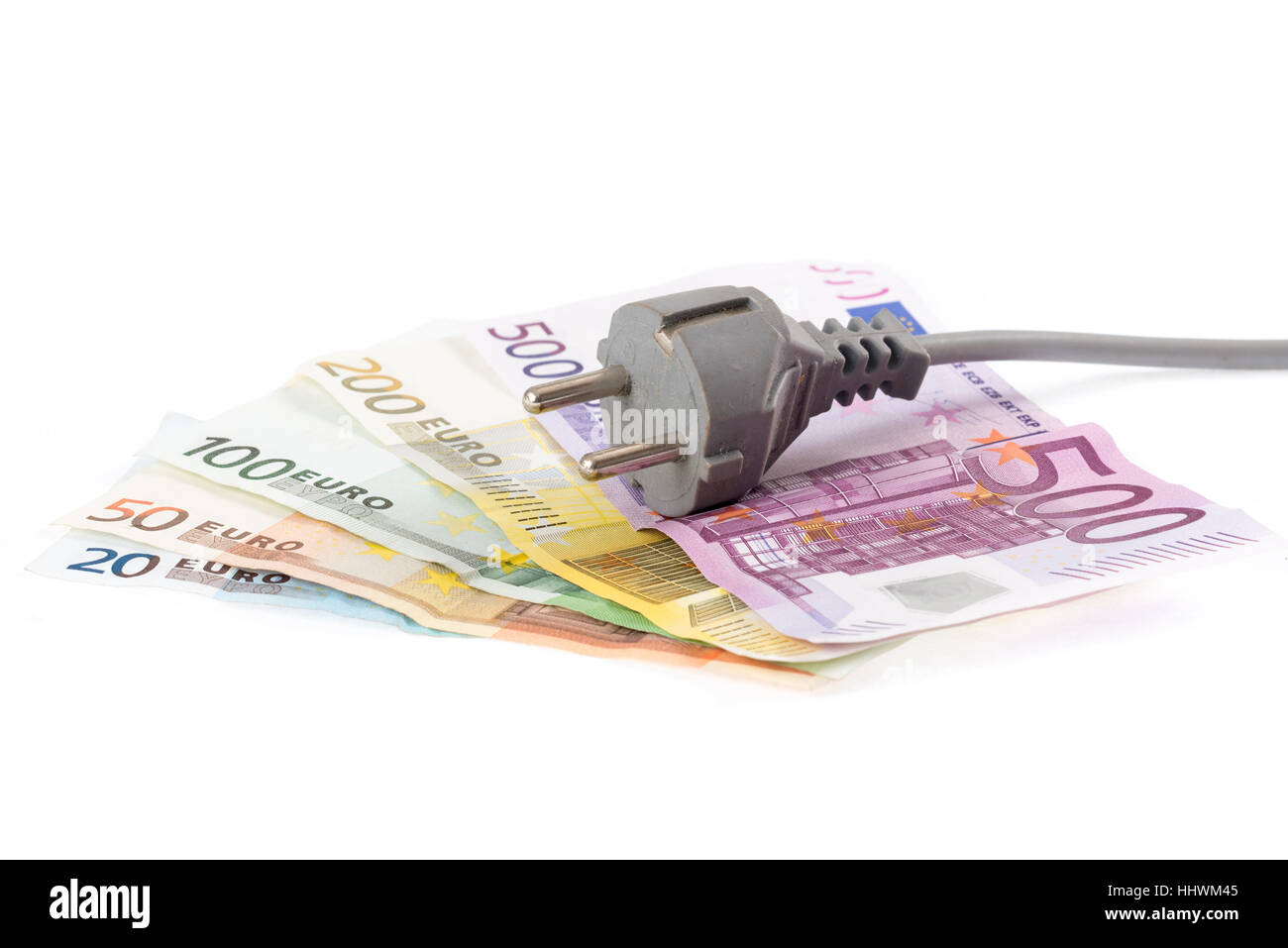 Stack of 200 euro notes hi-res stock photography and images - Alamy