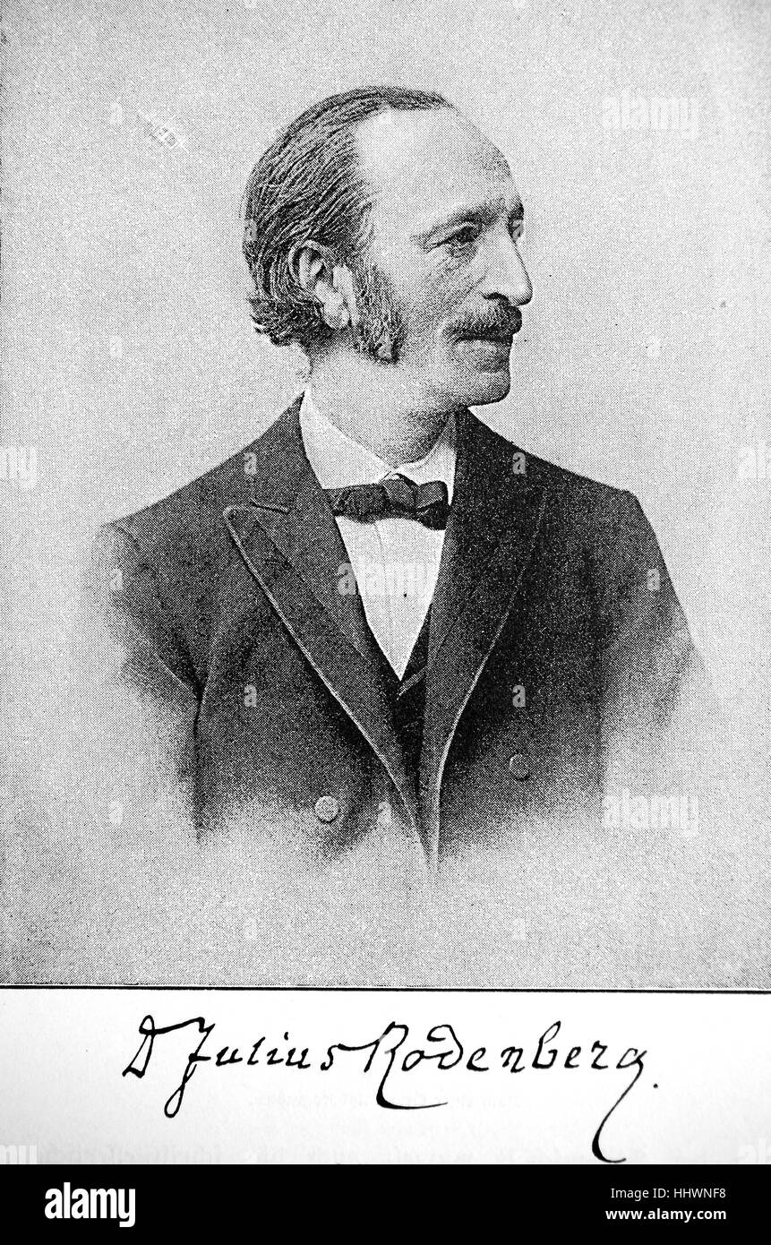 Julius Rodenberg, originally Julius Levy, 26 June 1831, in Rodenberg ...
