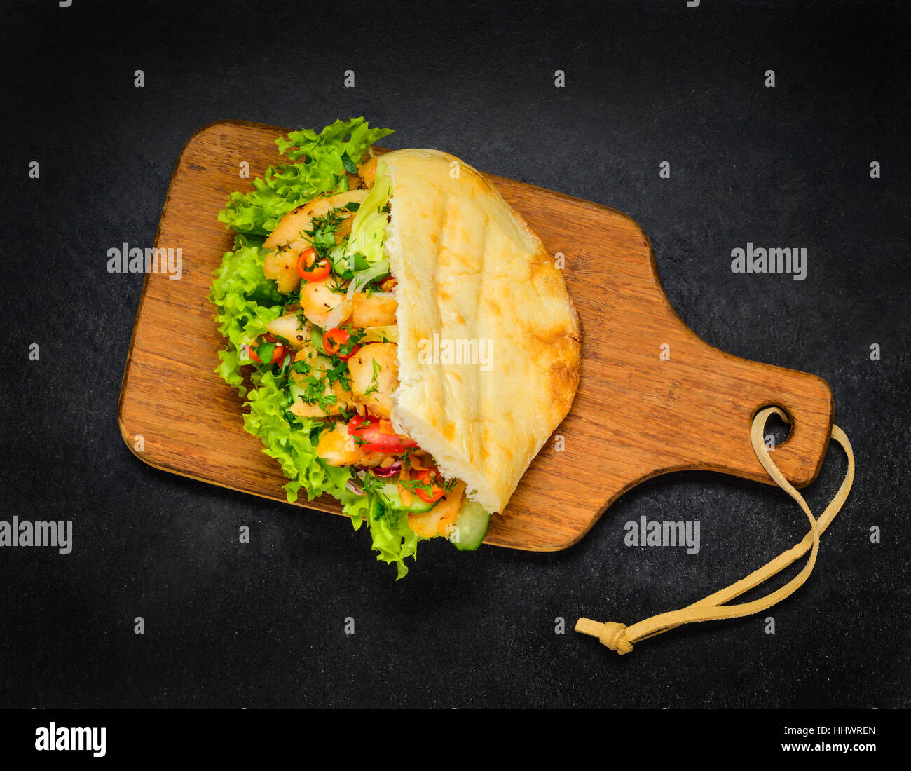 Kebab sandwich hi-res stock photography and images - Alamy