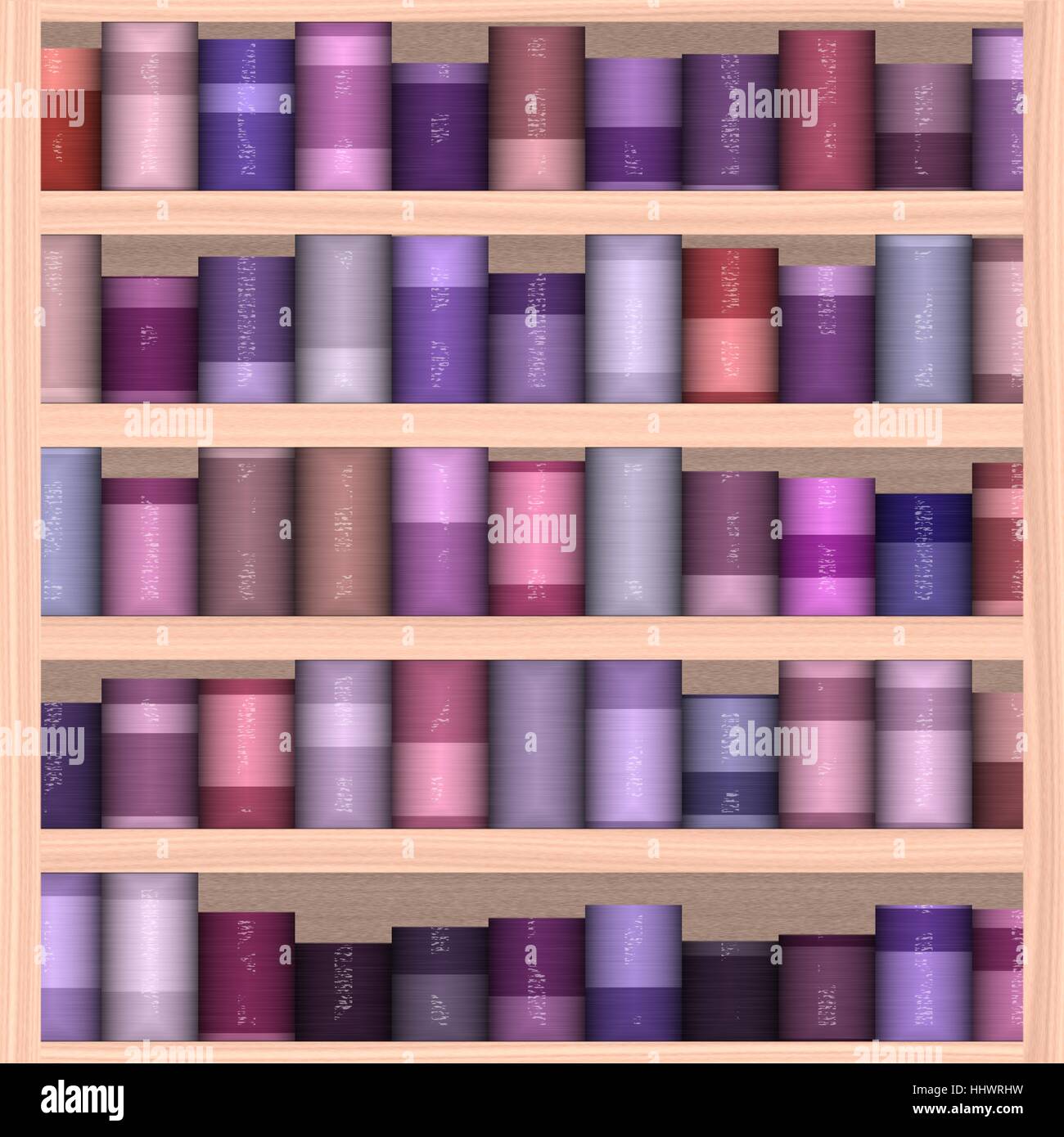 Bookshelf texture from white wood Stock Photo - Alamy