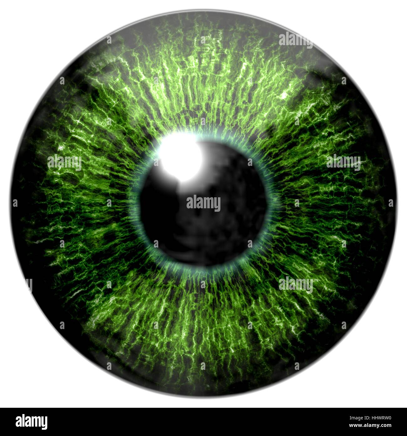 Sharp attractive deep eye texture Stock Photo - Alamy