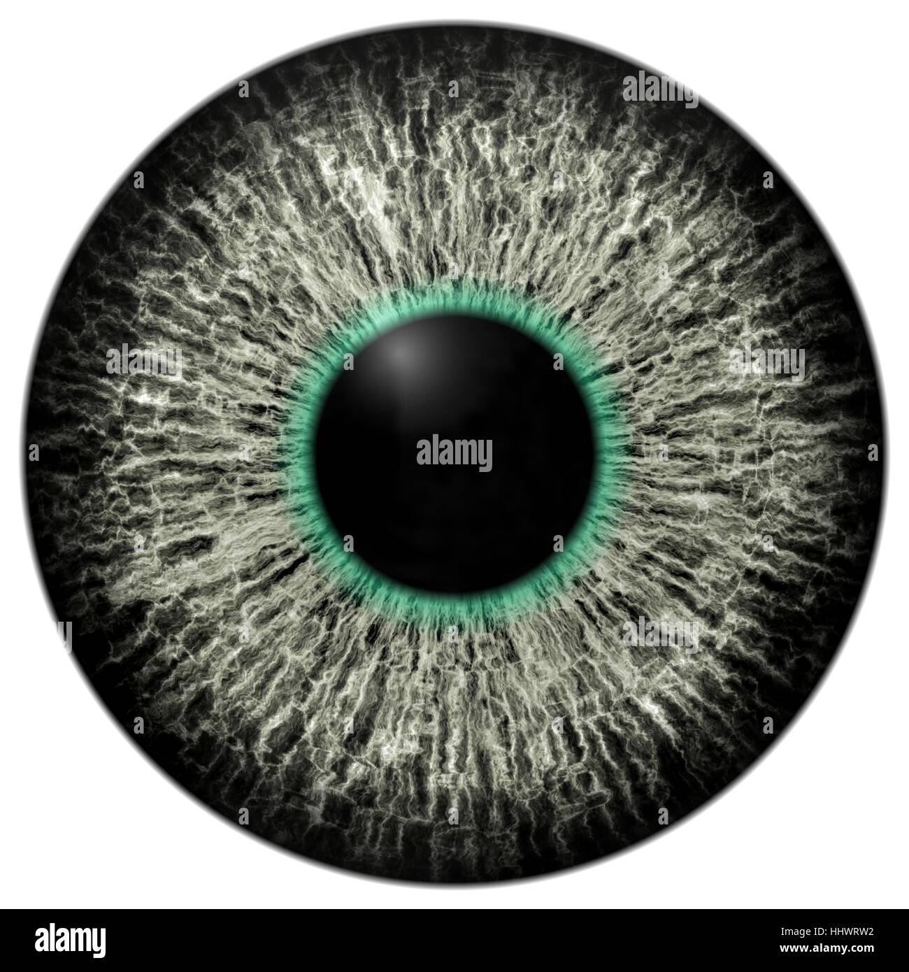 Sharp attractive deep eye texture Stock Photo - Alamy