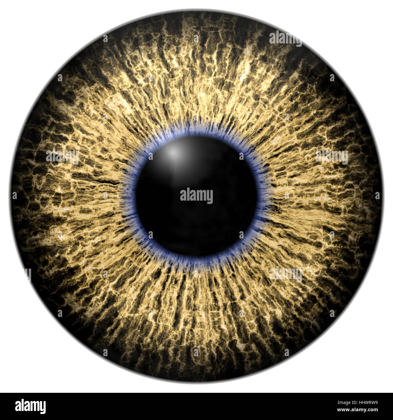 Sharp attractive deep eye texture Stock Photo - Alamy